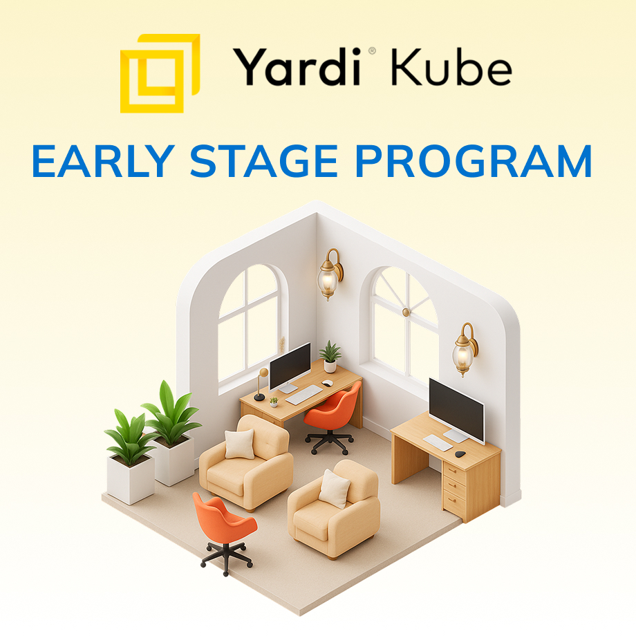 Yardi Kube Launches the Early Stage Program for New Operators - Yardi Kube