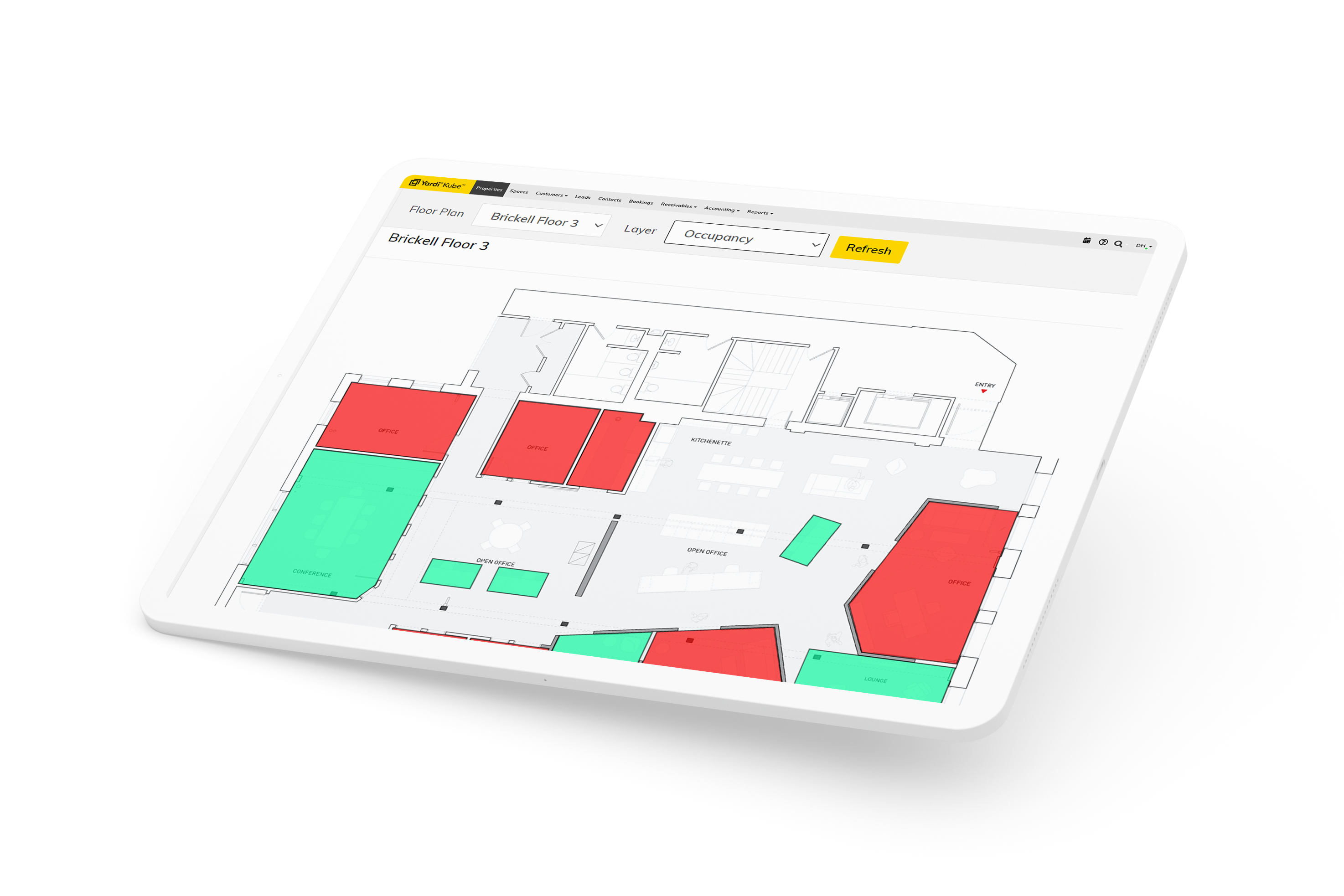 Yardi Kube Space Management for coworking and flex spaces - Yardi Kube